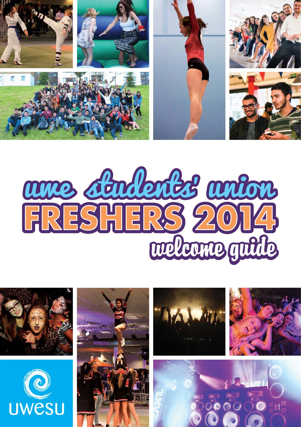 UWE Students' Union Freshers 2014 Welcome Guide by The Students' Union ...