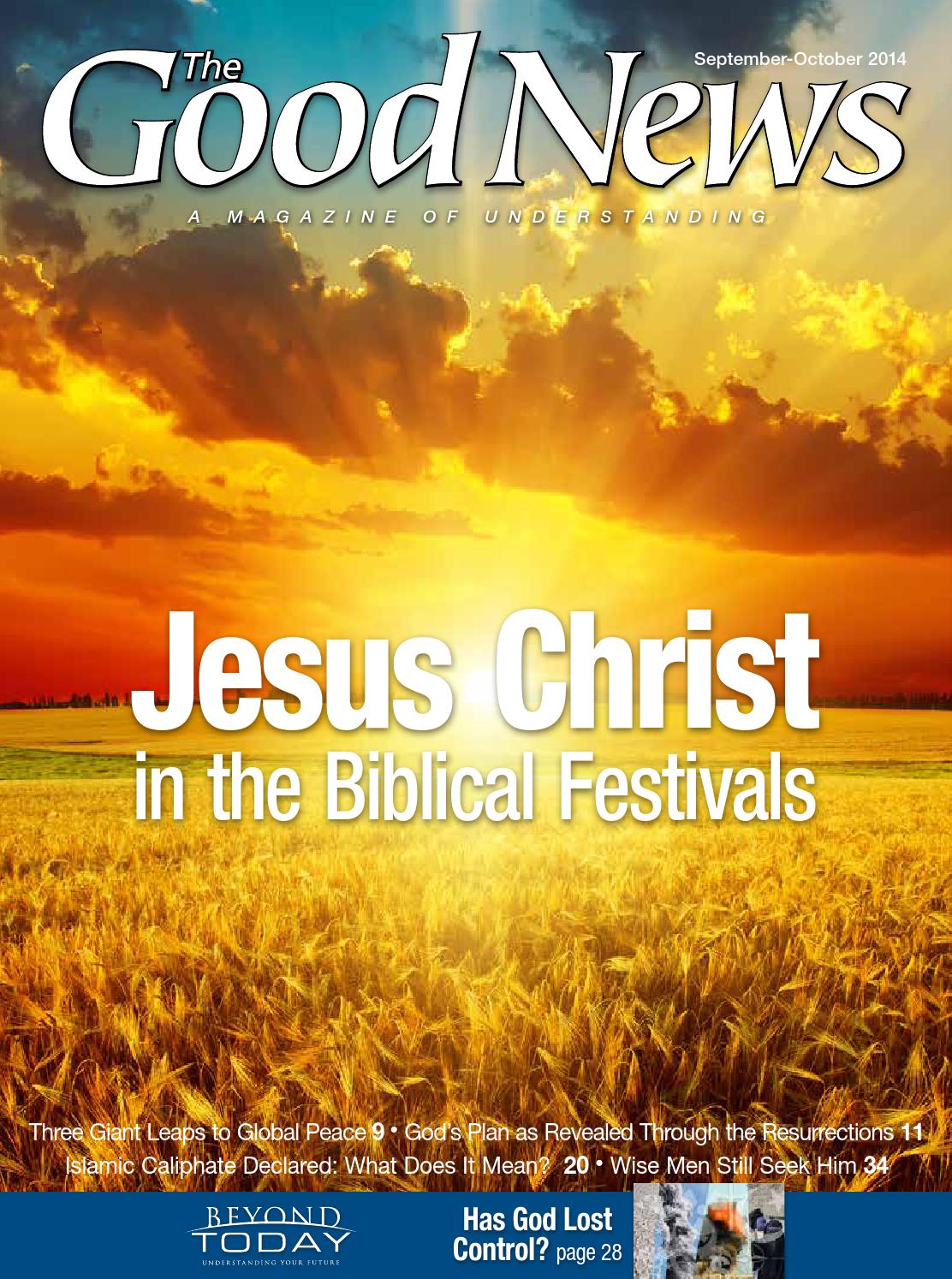 The Good News Magazine - September/October 2014 by United Church of God ...