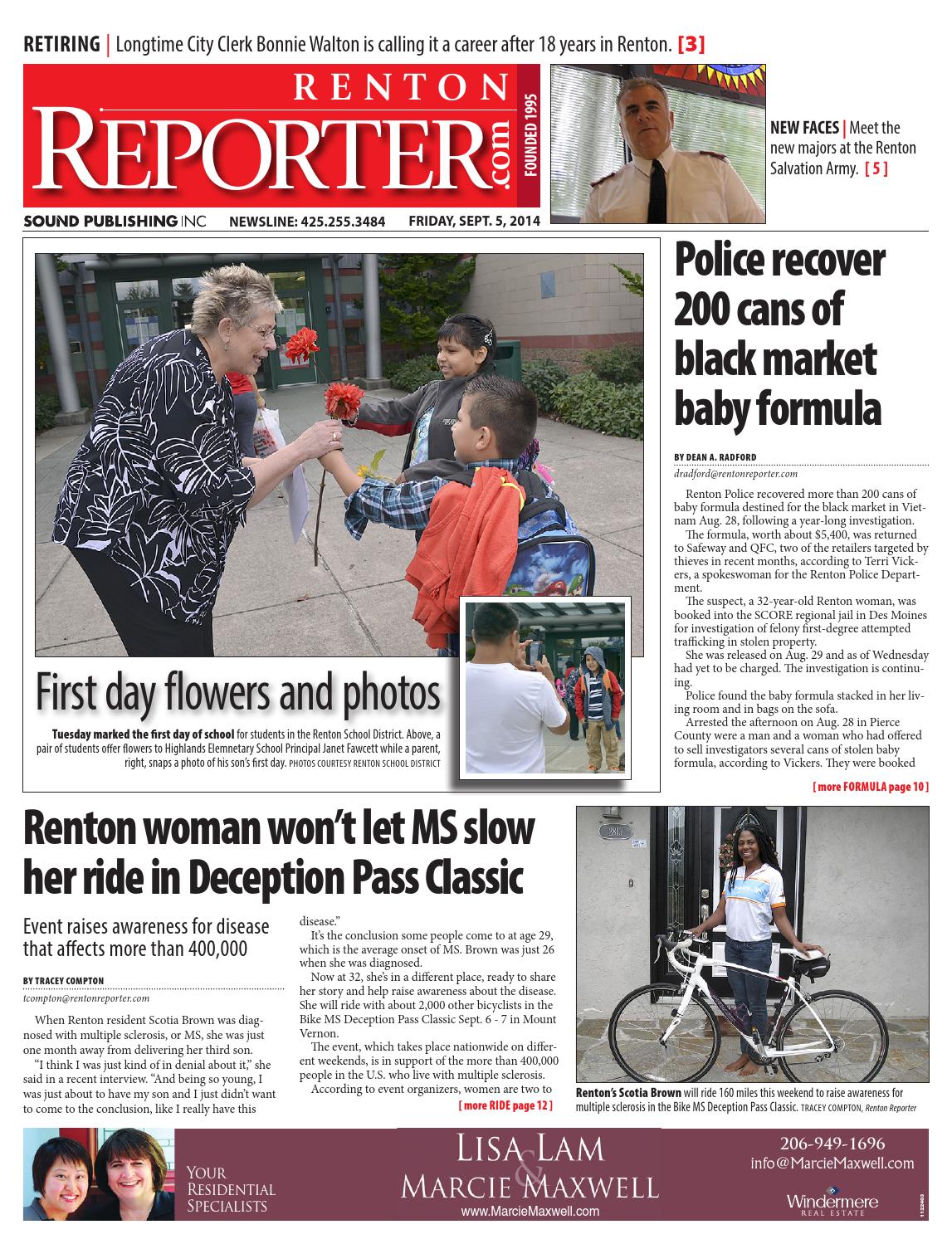Renton Reporter, September 05, 2014 by Sound Publishing - Issuu