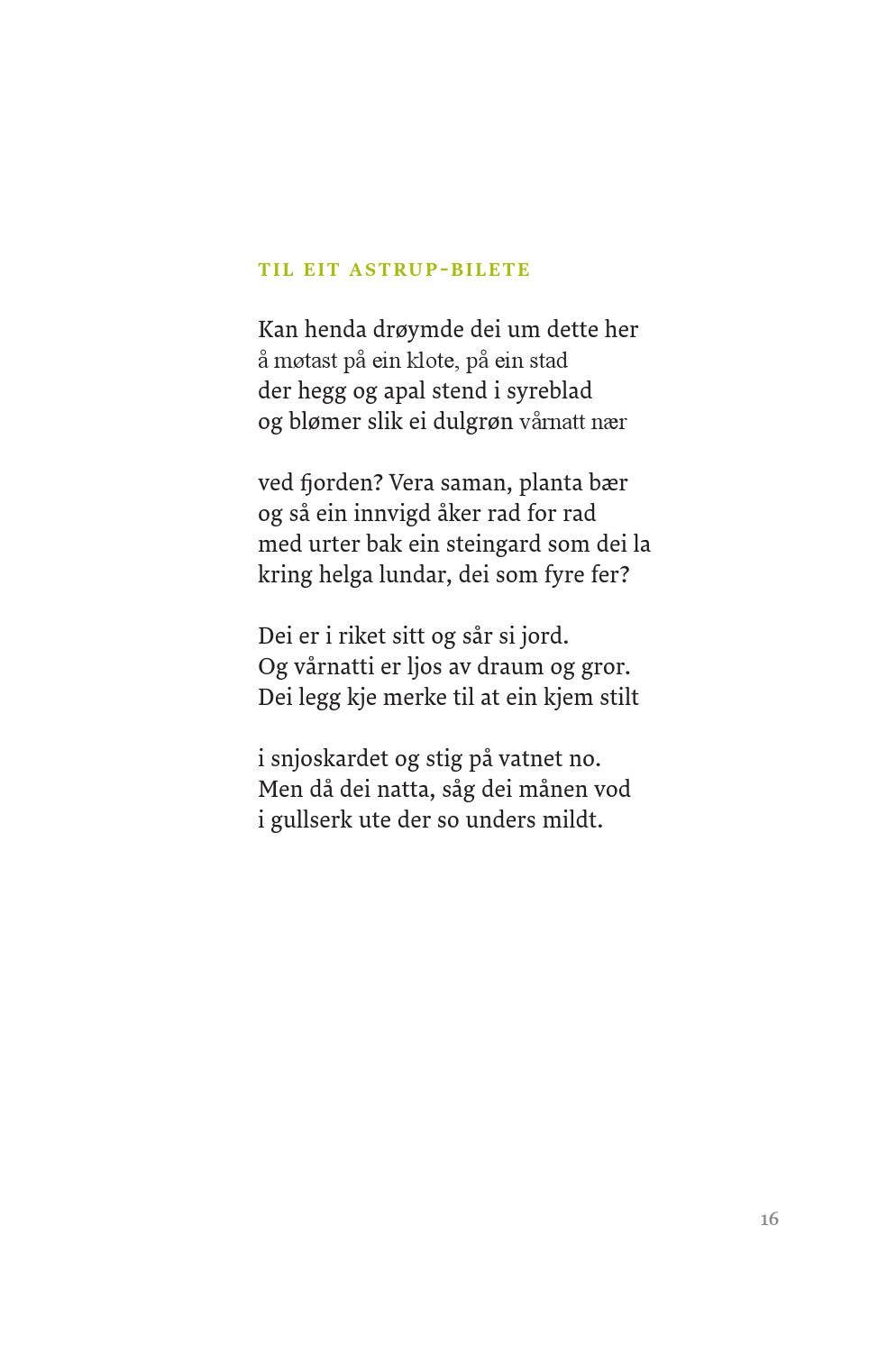 Olav H. Hauges vakraste dikt by Det Norske Samlaget - Issuu