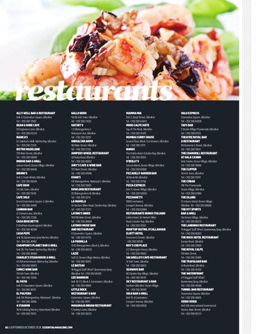 Essential Gibraltar September/October 2014 by Essential Magazine - Issuu