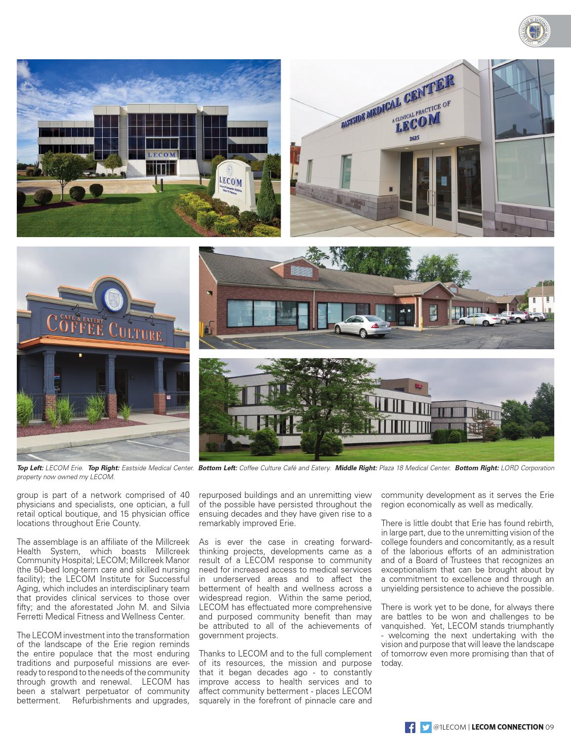 LECOM Connection Summer 2014 by Lake Erie College of Osteopathic ...