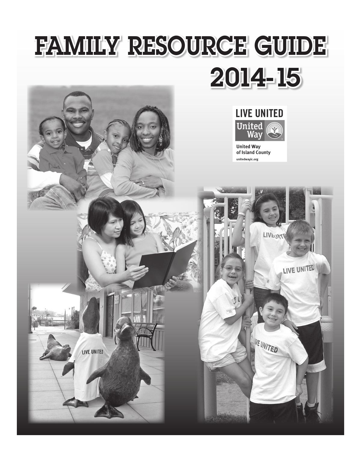 Family Resource Guide - United Way Family Resource Guide 2014-15 by ...