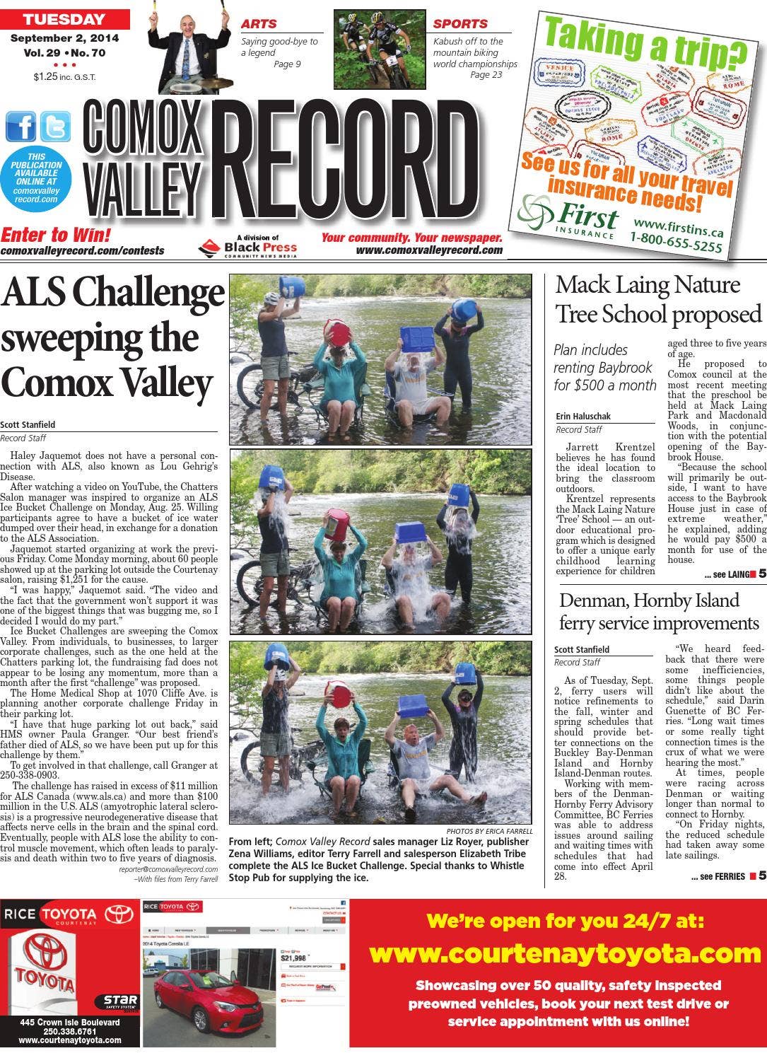 Comox Valley Record, September 02, 2014 by Black Press Media Group - Issuu