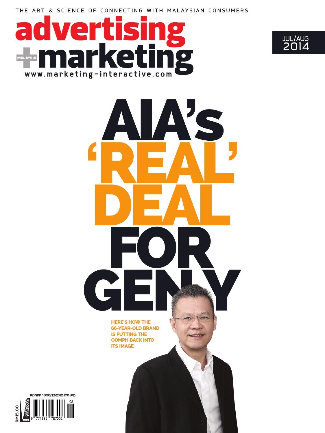 Advertising + Marketing MY - Jul/Aug 2014 by Marketing Magazine Group ...