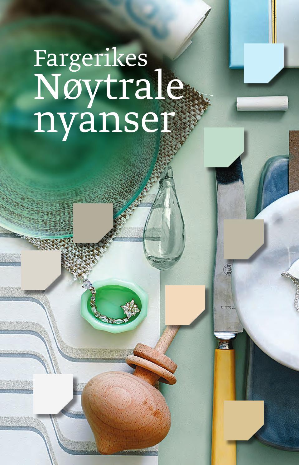 Fargekart - Fargerikes Nøytrale nyanser 2014 by Fargerike Norge - Issuu