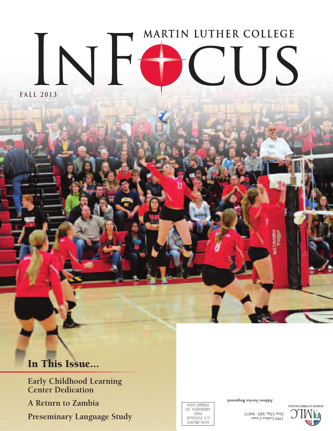 InFocus - Fall 2013 by Martin Luther College - Issuu