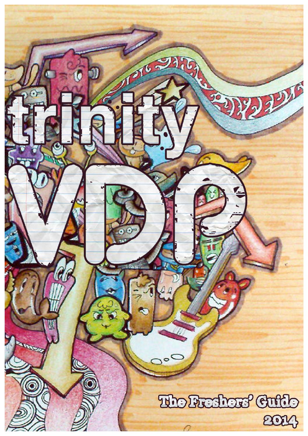 Vdp freshers' guide by Trinity College Dublin - Student Societies - Issuu