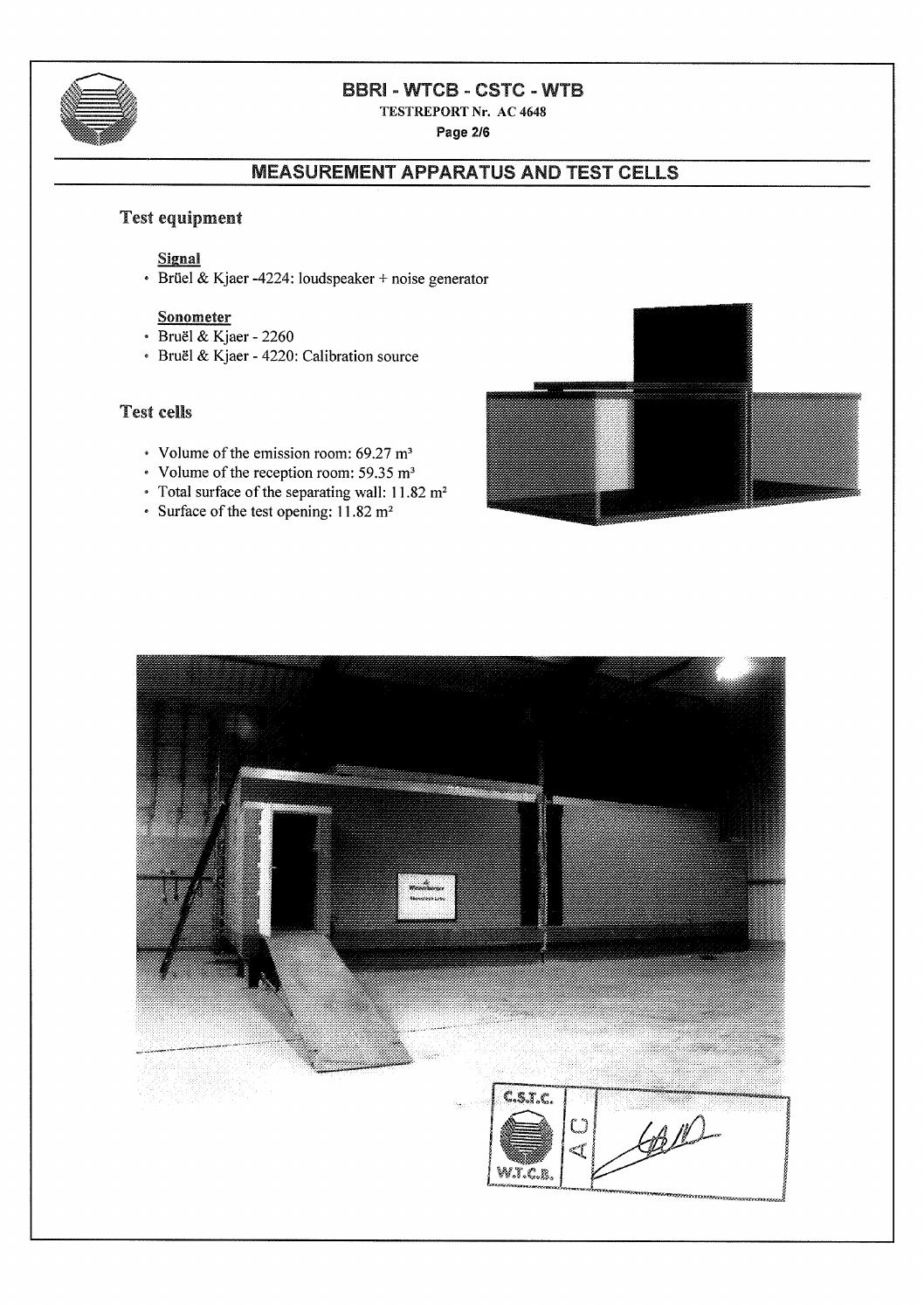 Rapport d'essai acoustique d'application multifamiliale 2 by Wienerberger AG - Issuu