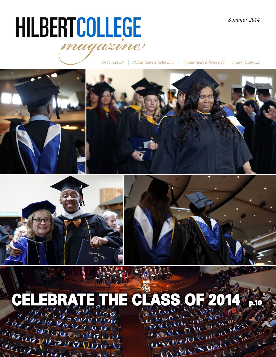 Hilbert College Magazine - Summer 2014 by Hilbert College - Issuu