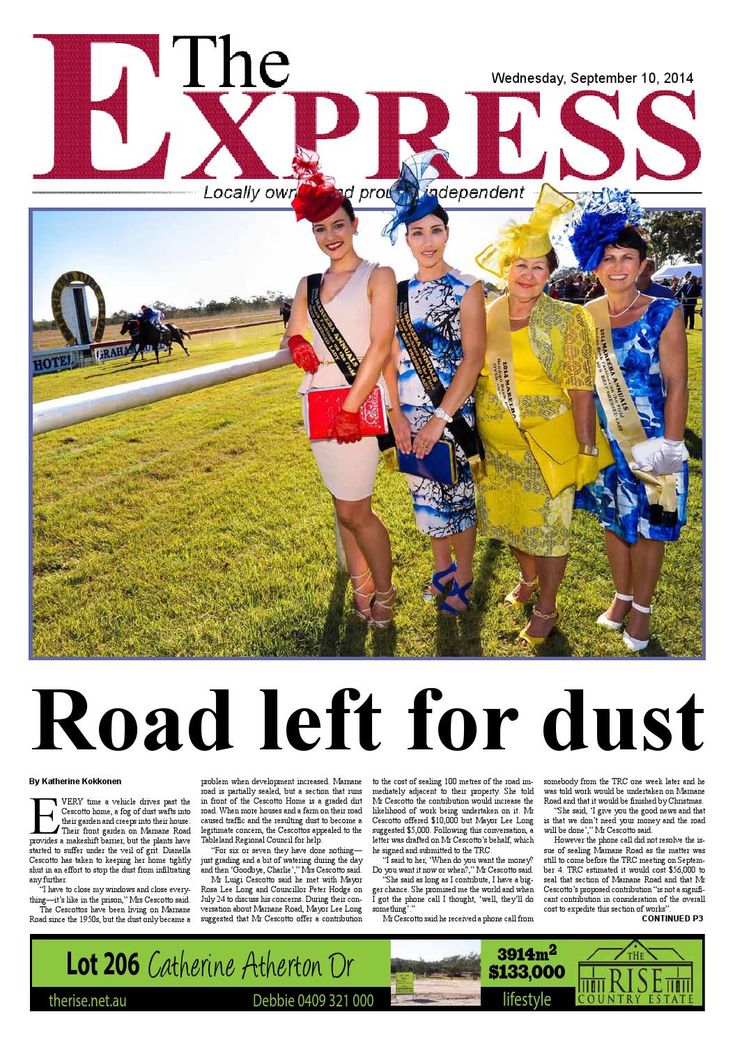 The Express Newspaper 10th September 2014 by Carlo Portella - Issuu