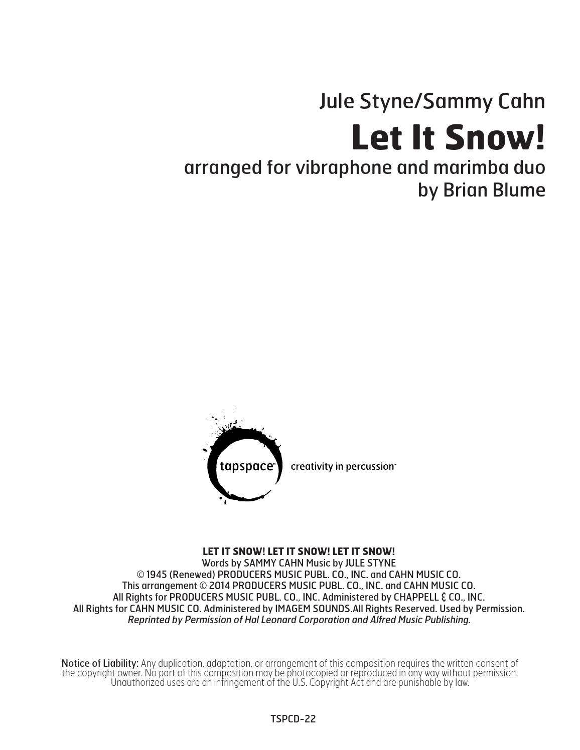Let It Snow-SAMPLE by Tapspace - Issuu