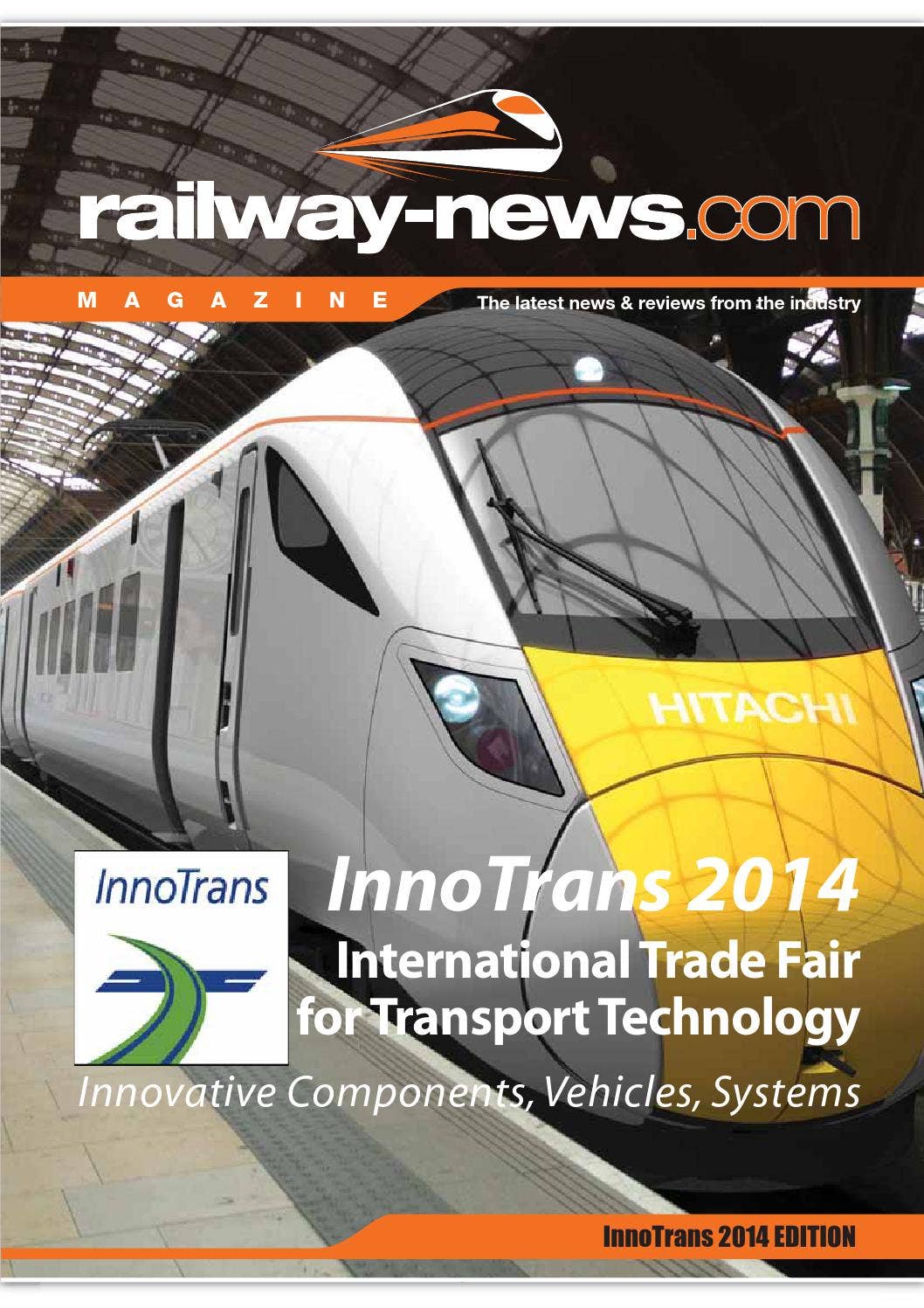 Railway News Magazine Innotrans 2014 by a2b Global Media - Issuu