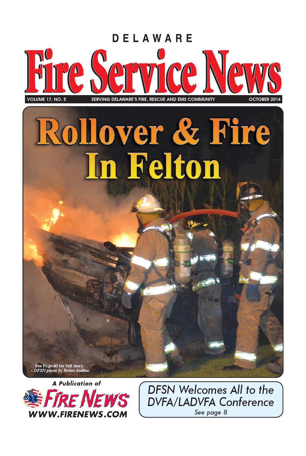 Delaware fire service news 10 14 by Fire News - Issuu