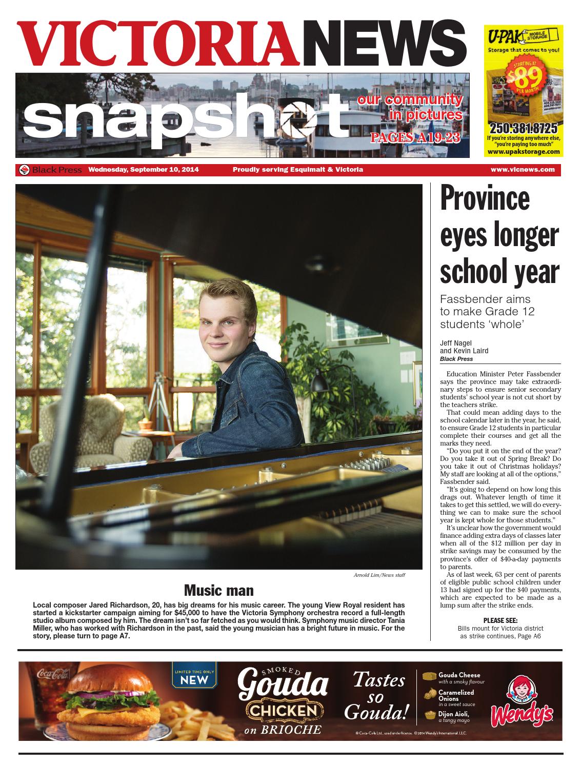 Victoria News, September 10, 2014 by Black Press Media Group - Issuu