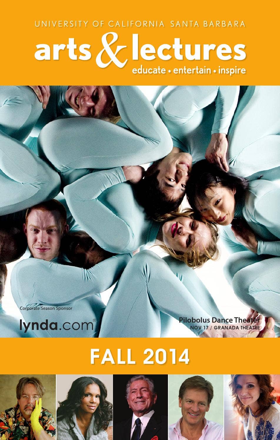 UCSB Arts & Lectures - Fall Calendar 2014 by UCSB Arts & Lectures - Issuu