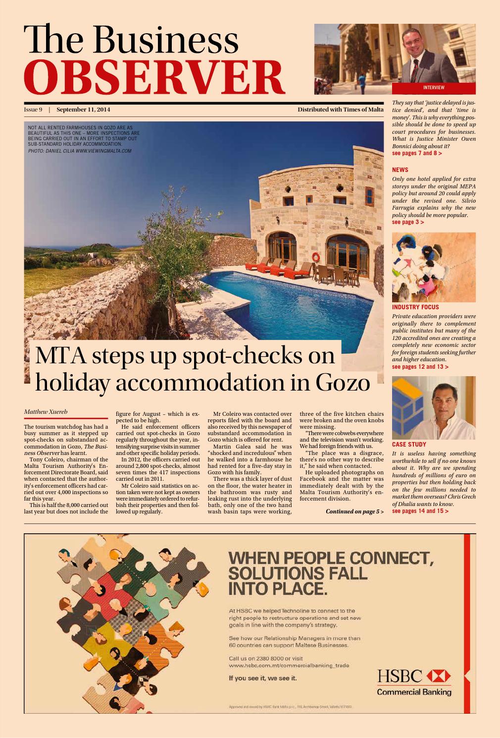 The Business Observer Issue 9 - 11th September by Content House Group ...