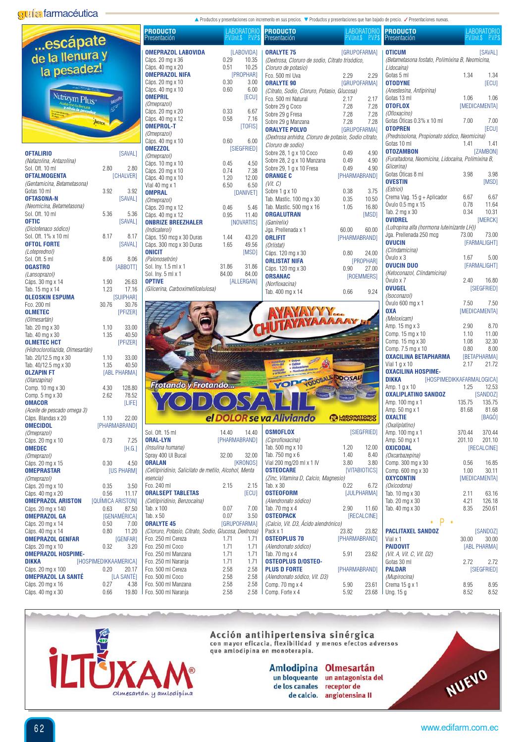Guia farmaceutica edifarm no 144 by Edifarm & Cía. - Issuu