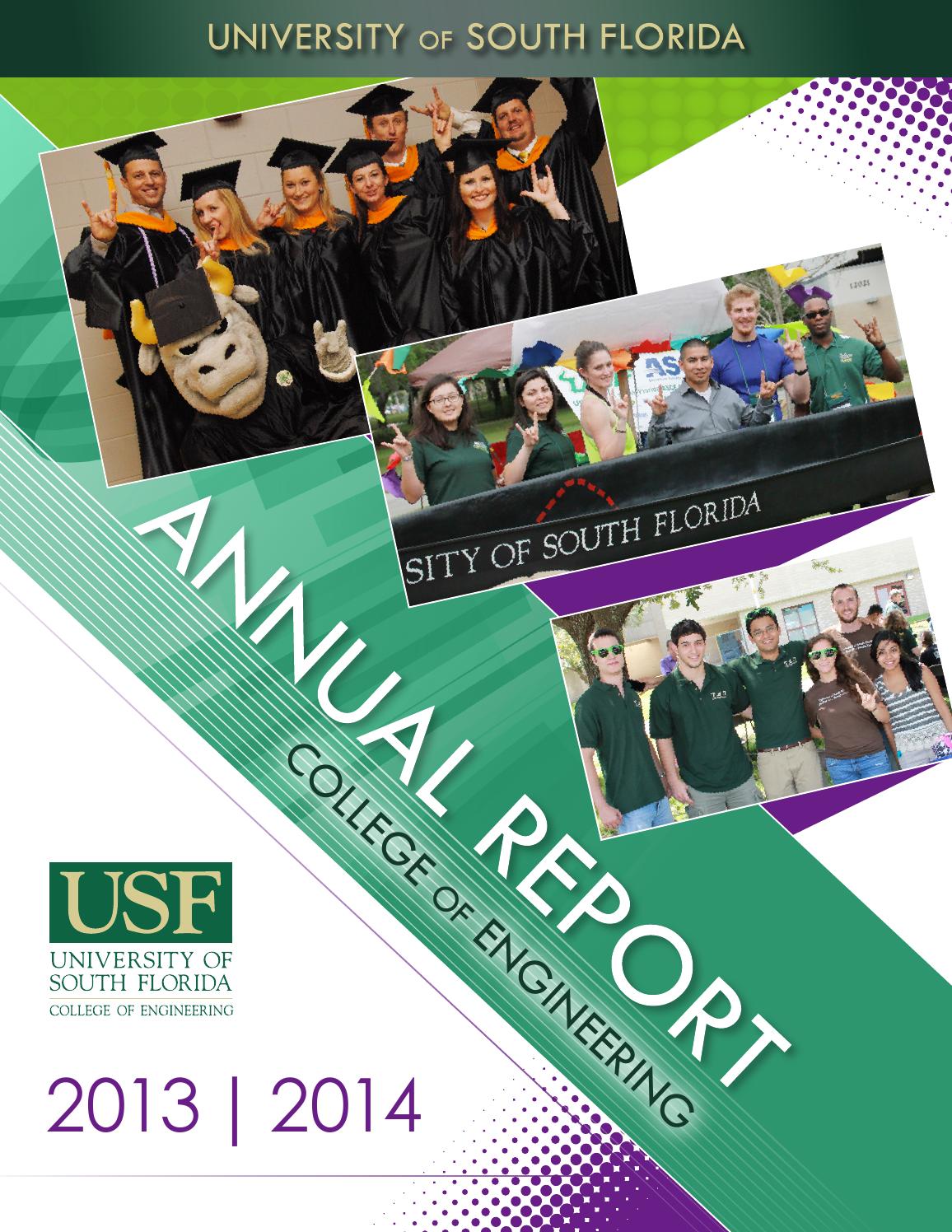 2013/2014 USF College of Engineering Annual Report by USF Engineering ...