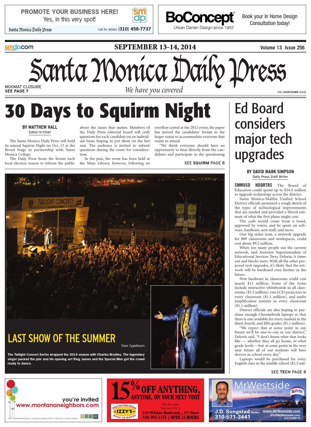 Santa Monica Daily Press, September 13, 2014 by Santa Monica Daily ...