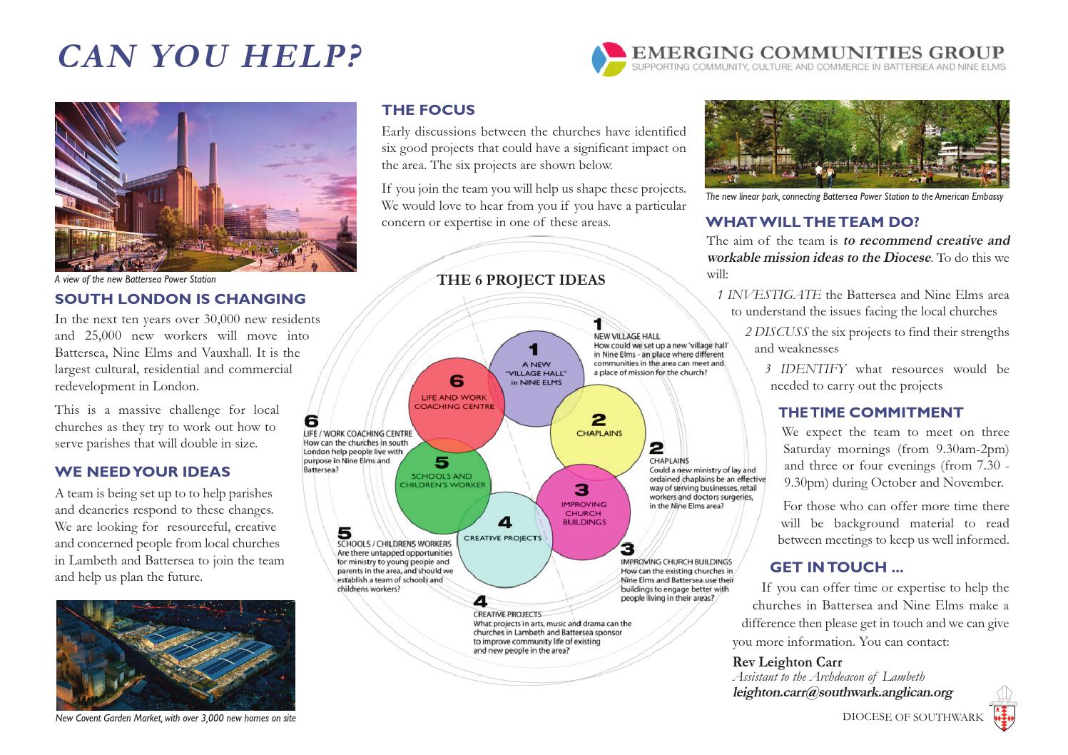 BATTERSEA AND NINE ELMS CHURCH TEAM by Leighton Carr - Issuu