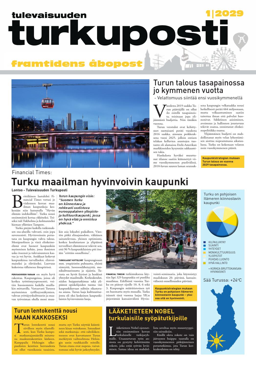Tulevaisuuden Turkuposti by Turun kaupunki – Åbo stad - Issuu