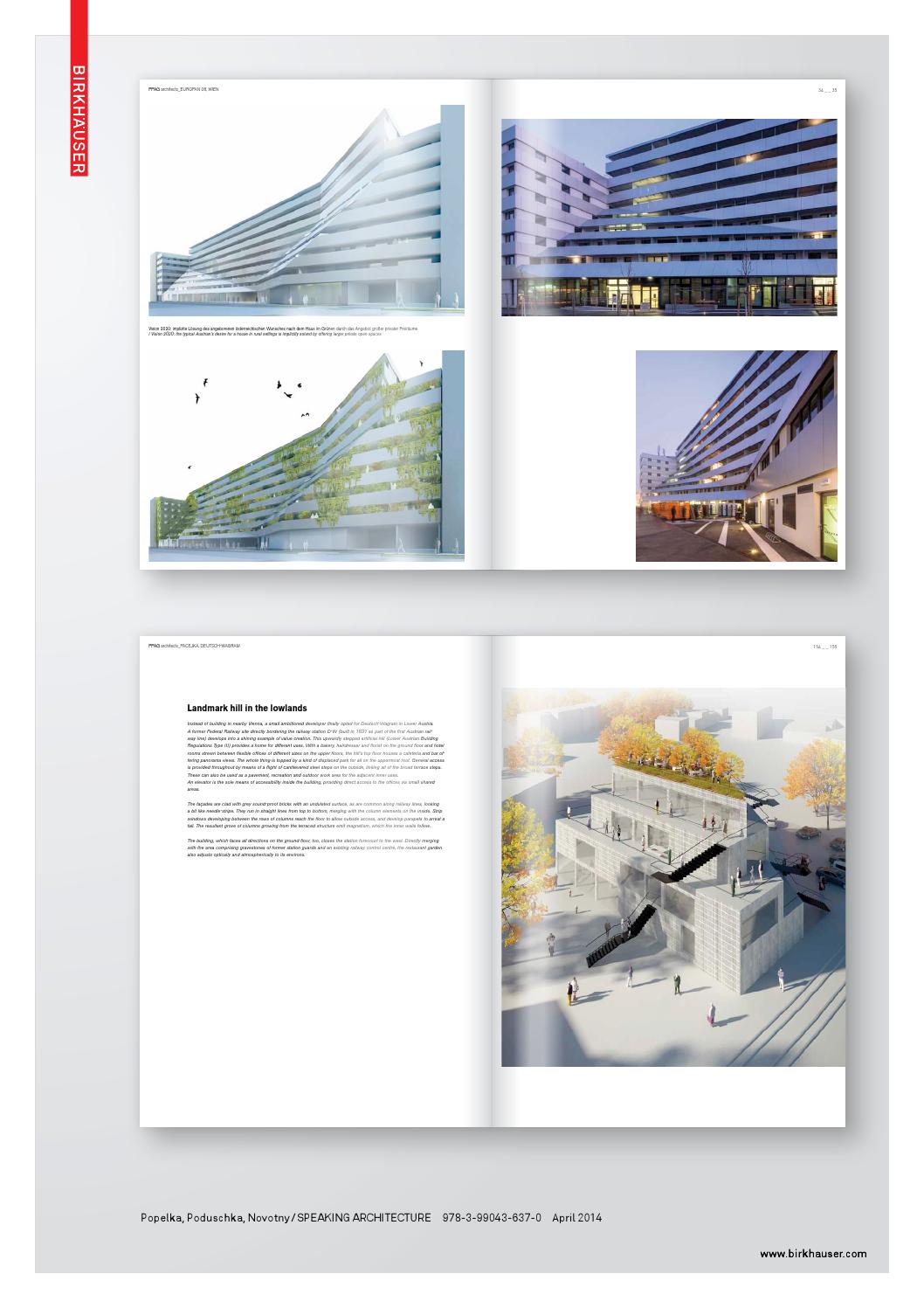 SPEAKING ARCHITECTURE by DETAIL - Issuu