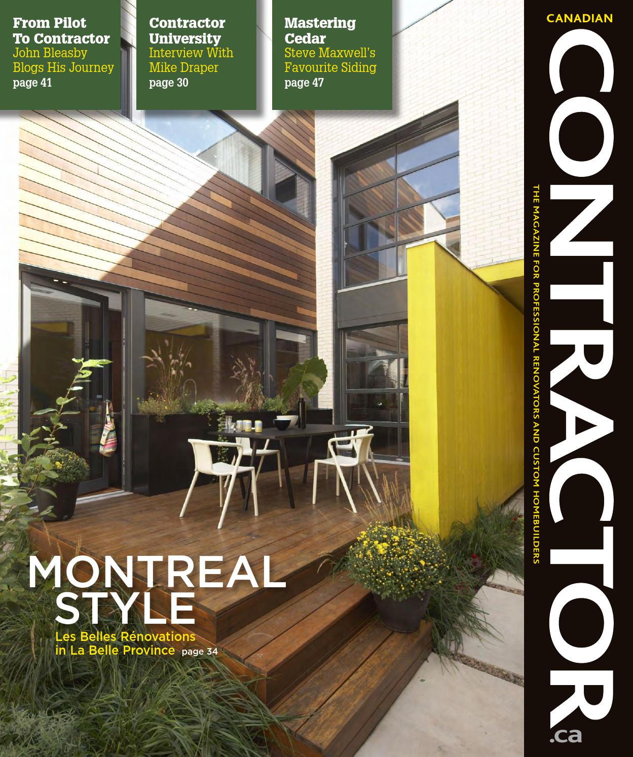 CANADIAN CONTRACTOR SEPT/OCT 2014 by Annex Business Media - Issuu