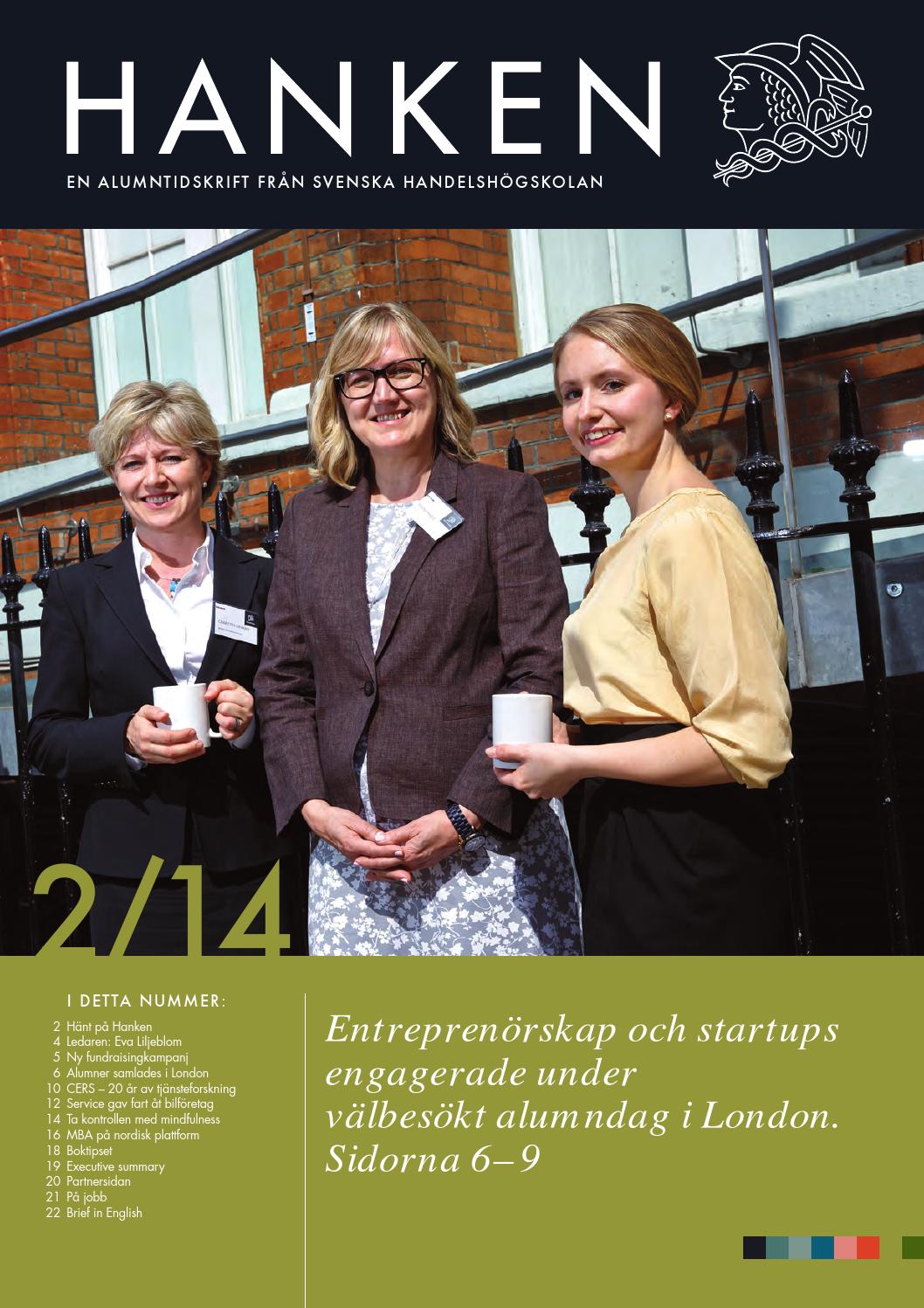 Hanken #2/2014 by Hanken School of Economics - Issuu