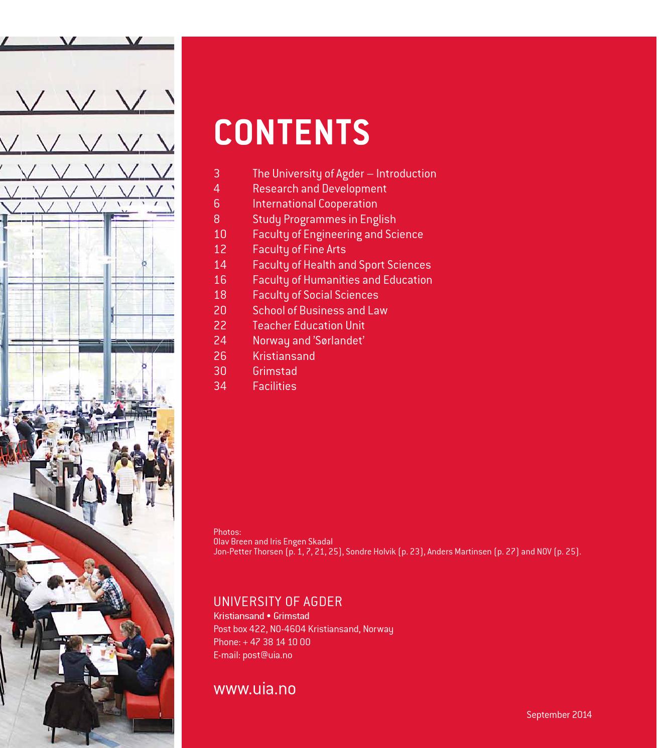 University of Agder by University of Agder - Issuu