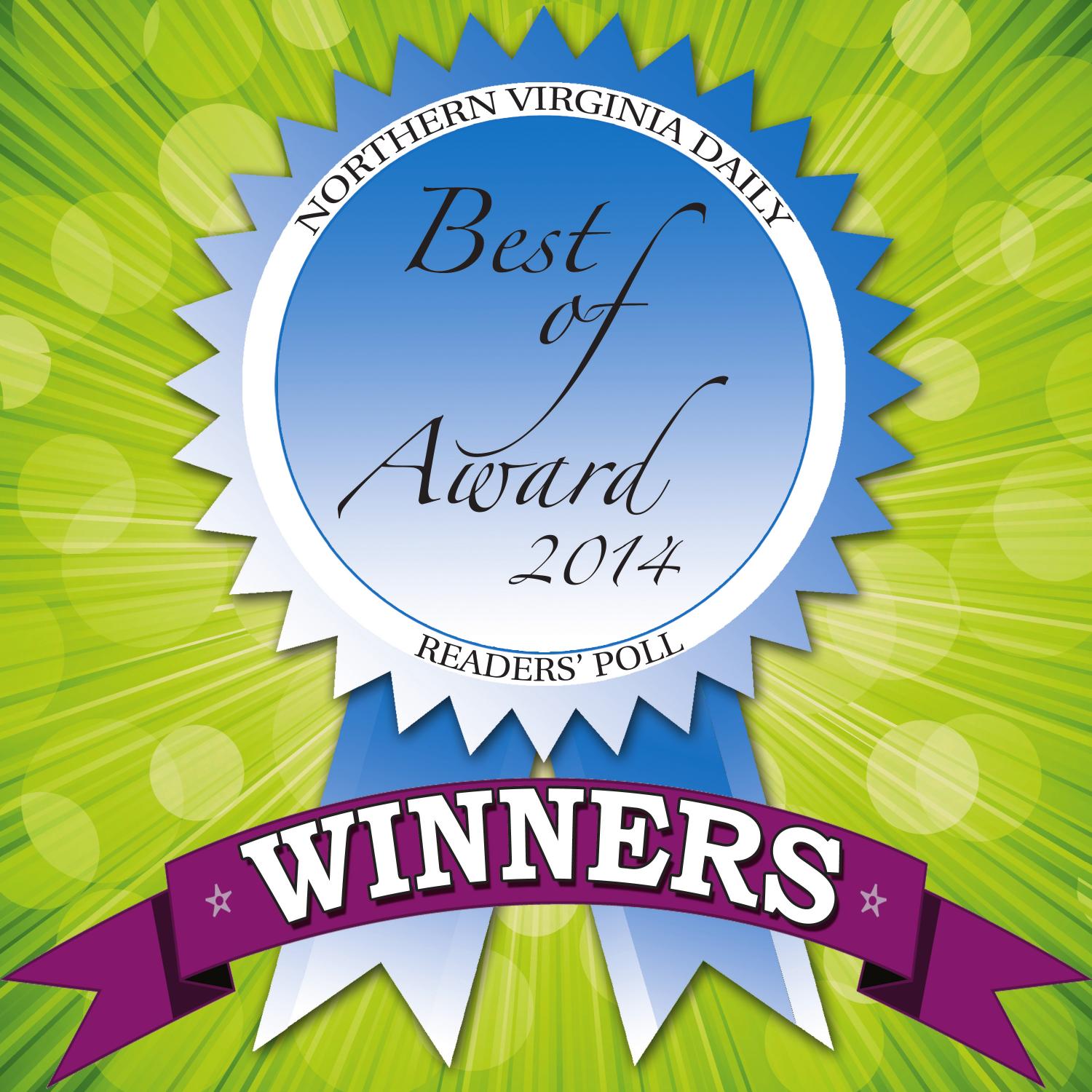 Best of Award 2014 Winners by Northern Virginia Daily - Issuu
