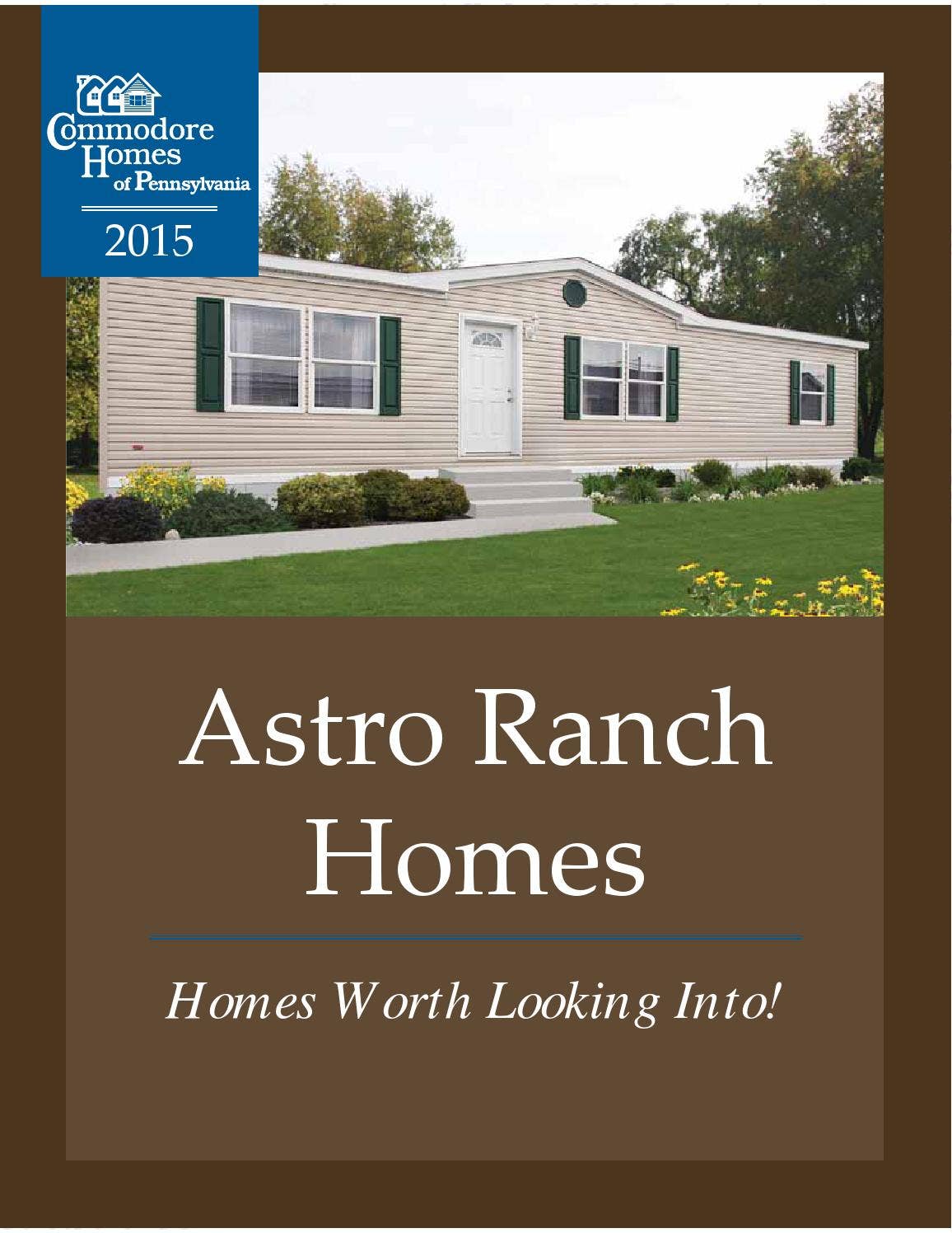 Astro Ranch Homes 2015 by Commodore Homes, LLC - Issuu