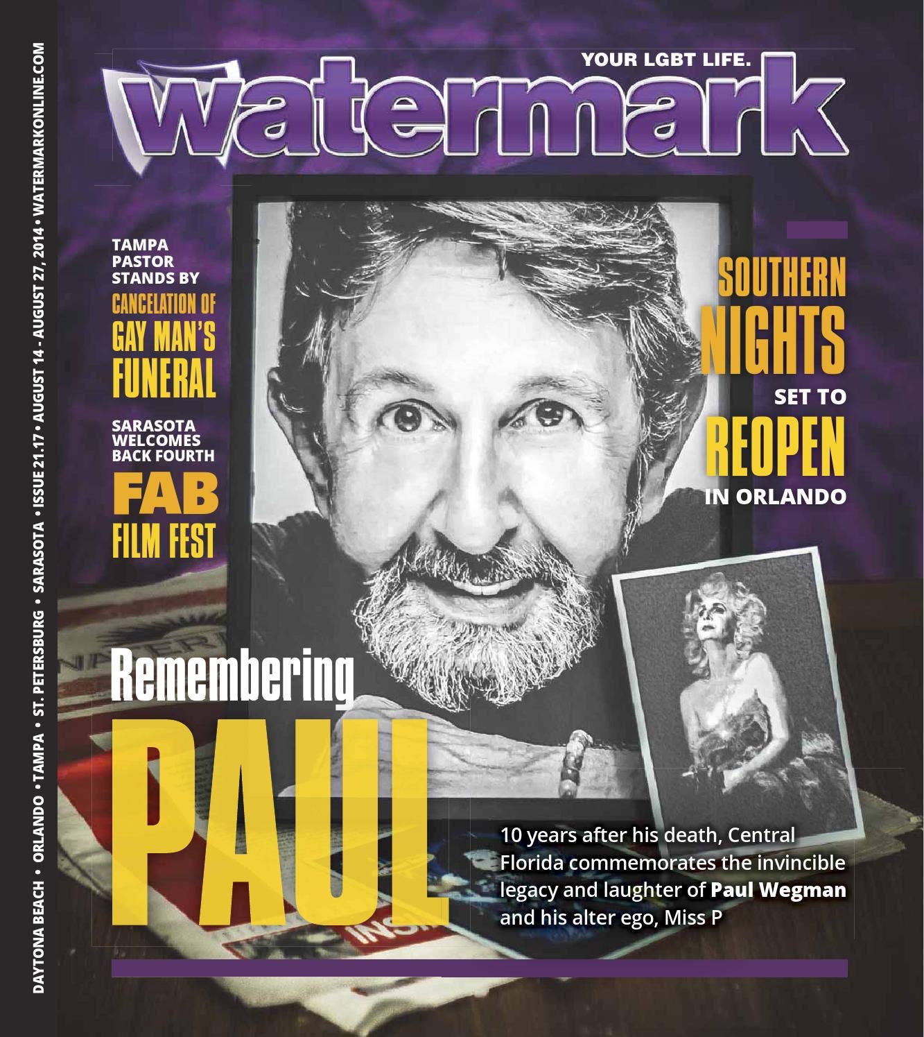 Watermark Issue 21.17: Remebering Paul Wegman by Watermark Publishing ...