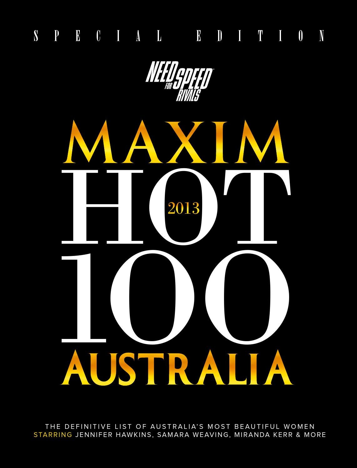 MAXIM Australia November 2013 (HOT 100 REVERSE COVER SECTION) by ...
