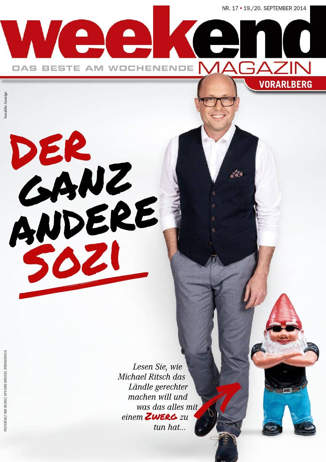 Weekend Magazin Vorarlberg 2014 KW 38 by Weekend Magazin Vorarlberg - Issuu
