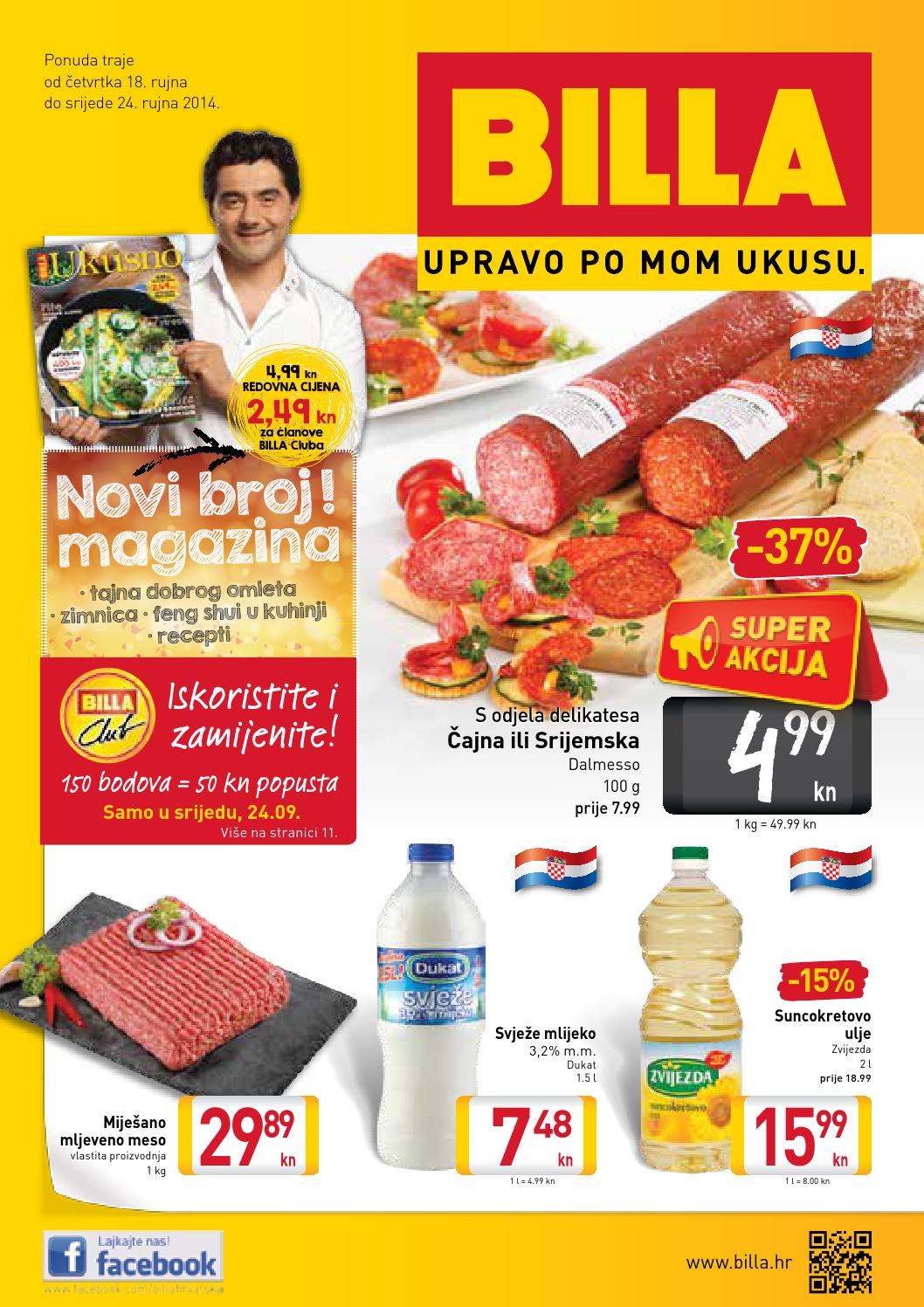 Billa katalog supermarket od 18 24 09 2014 by Catalog.hr - Issuu
