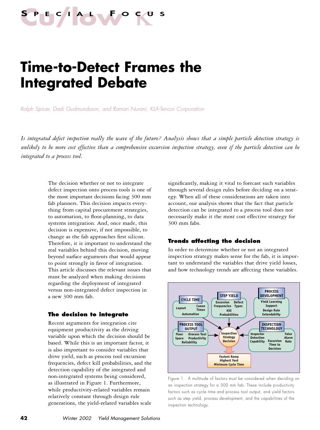 Magazine winter02 time to defect frames itergrated debate by KLA ...