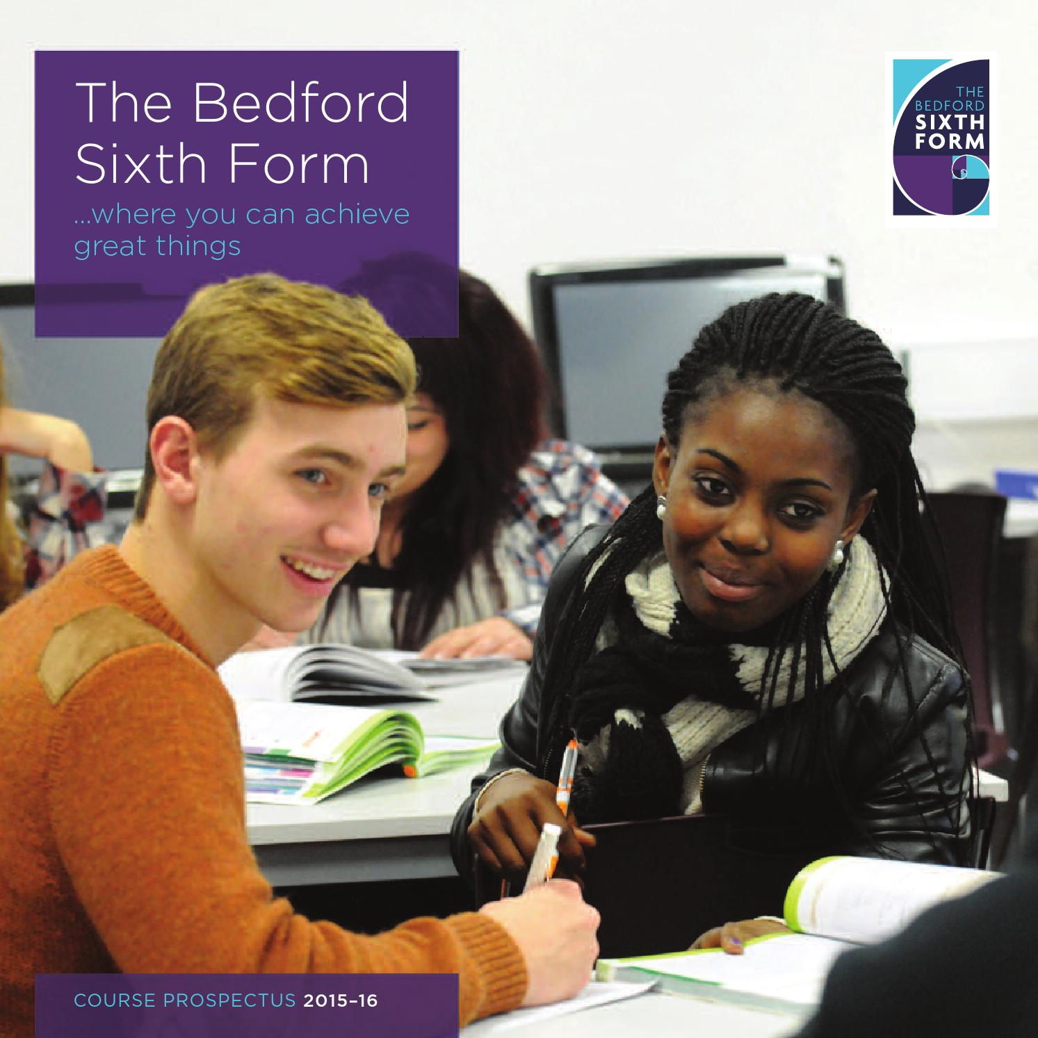 The Bedford Sixth Form by The Bedford College Group - Issuu