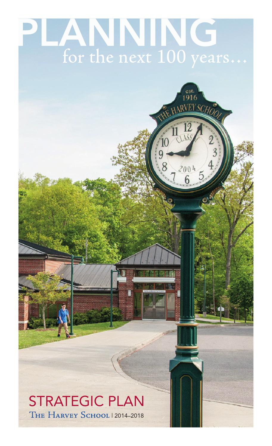 Harvey Strategic Plan - 2014 by The Harvey School - Issuu