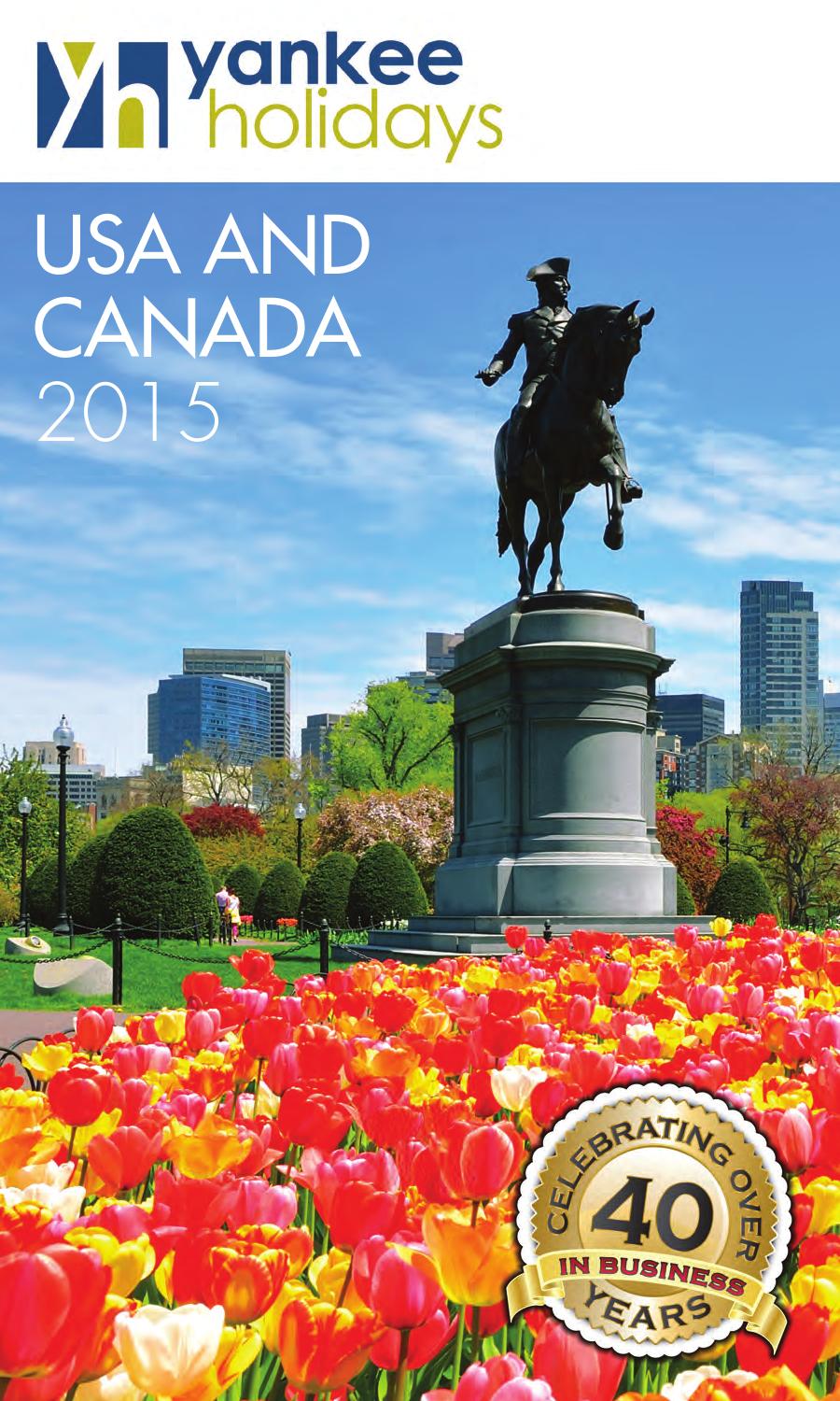 2015 Yankee Holidays Brochure by YLG INC. - Issuu