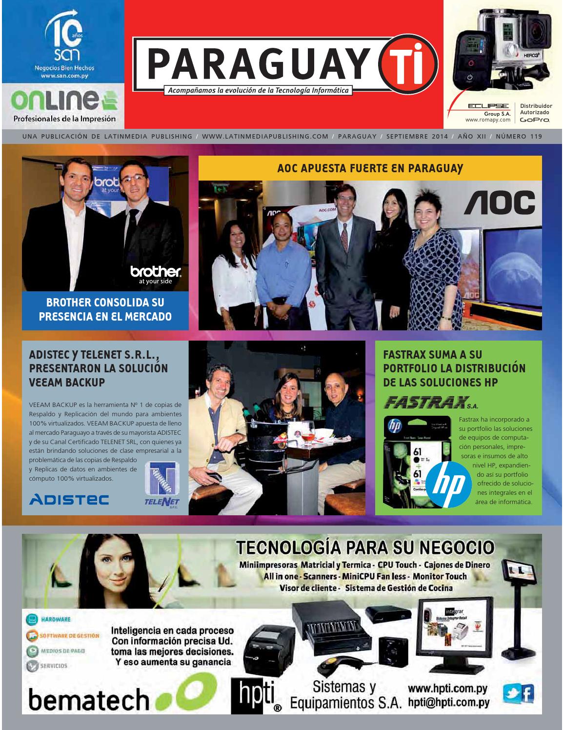 Paraguay TI - #119 - Septiembre 2014 - Latinmedia Publishing by ...