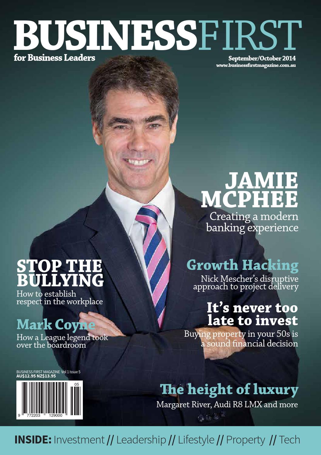 Business First Magazine - Sep/Oct 2014 by Associated Media Group Pty ...