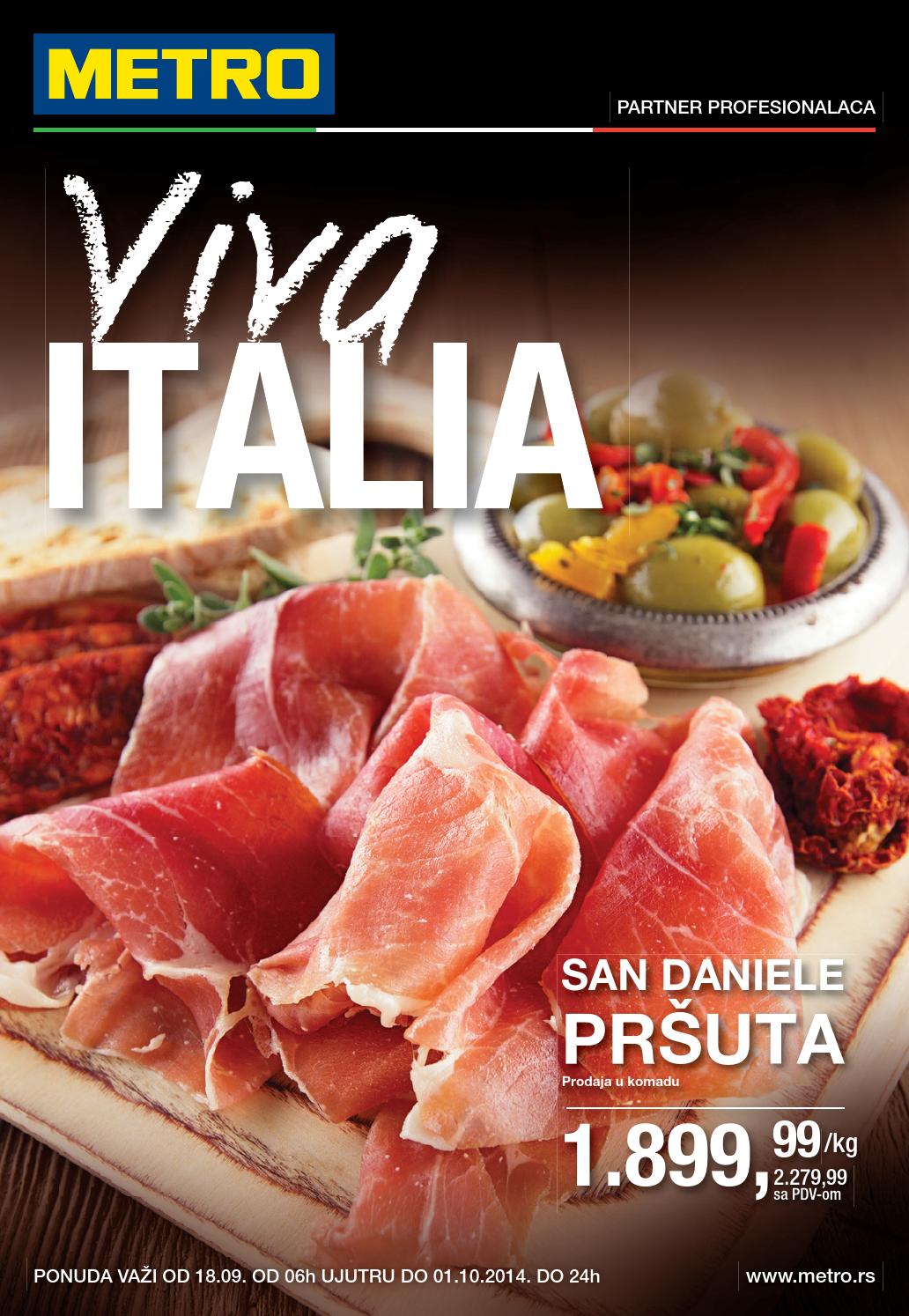 Metro katalog viva italia do 01 10 2014 by Catalog.rs - Issuu