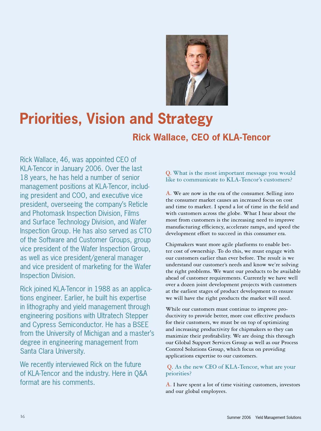 Ceointerview by KLA Corporation - Issuu