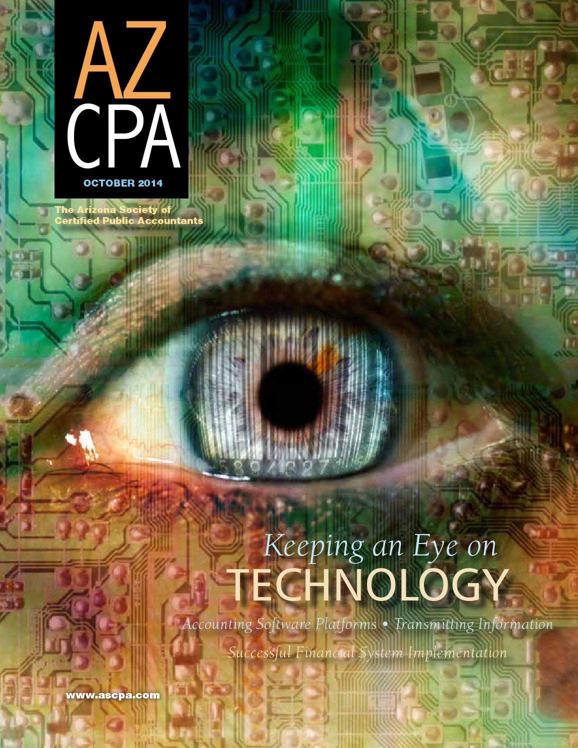 AZ CPA Oct. 2014 by ASCPA - Issuu