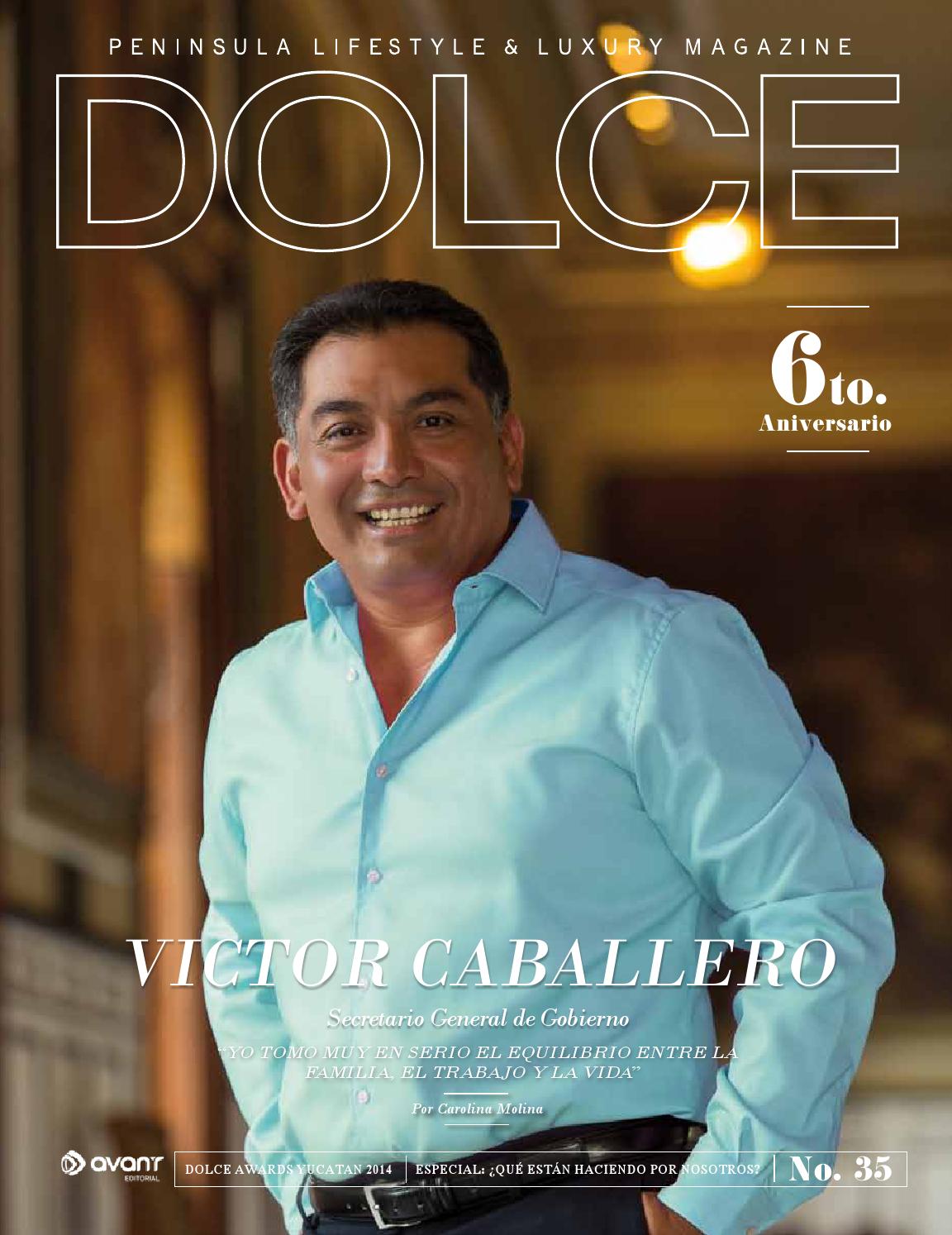 DOLCE magazine No.35 / 2014 "EDICIÓN 6TO ANIVERSARIO" Personnalité ...