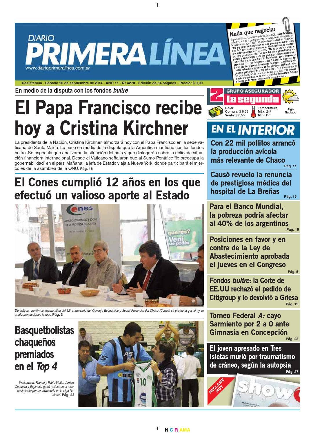 Primera linea 4270 20 09 14 by Diario Primera Linea - Issuu
