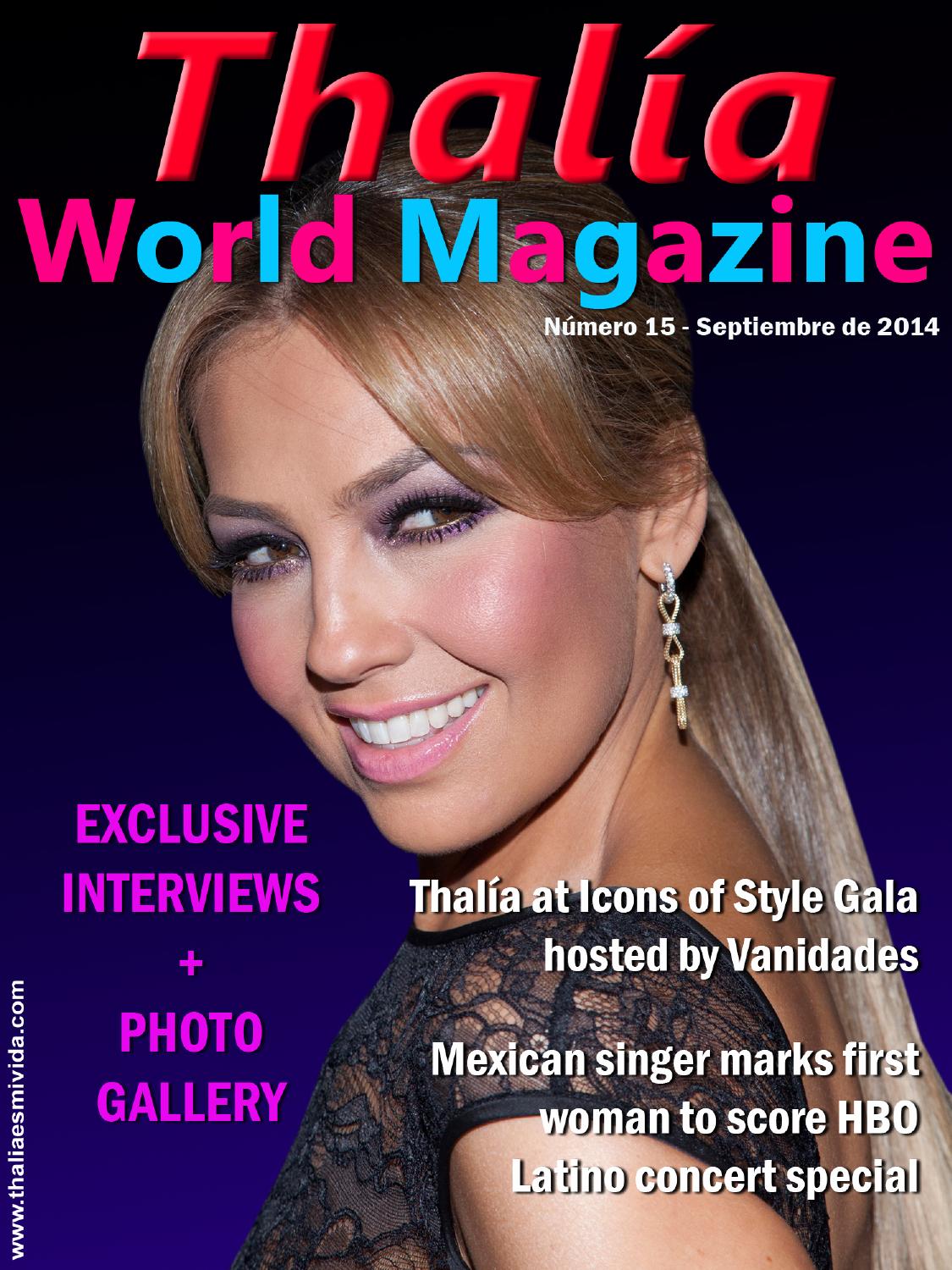 Thalía World Magazine by Thalia World - Issuu