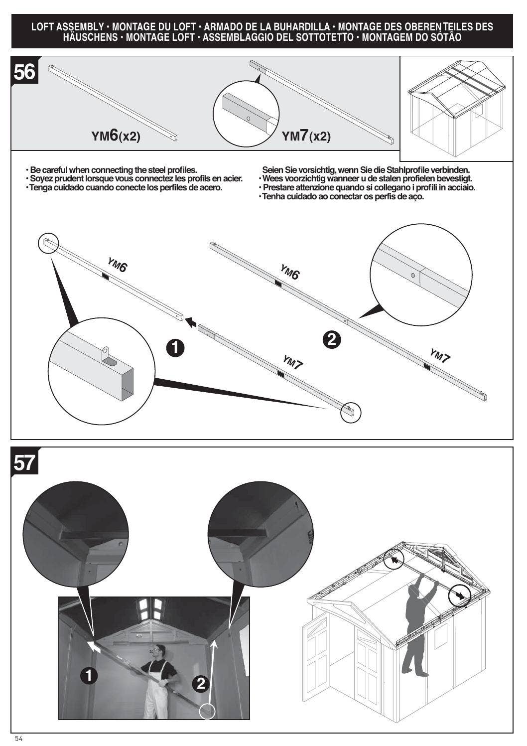 Manuale di montaggio casetta da giardino keter ORION by Casette Legno ...