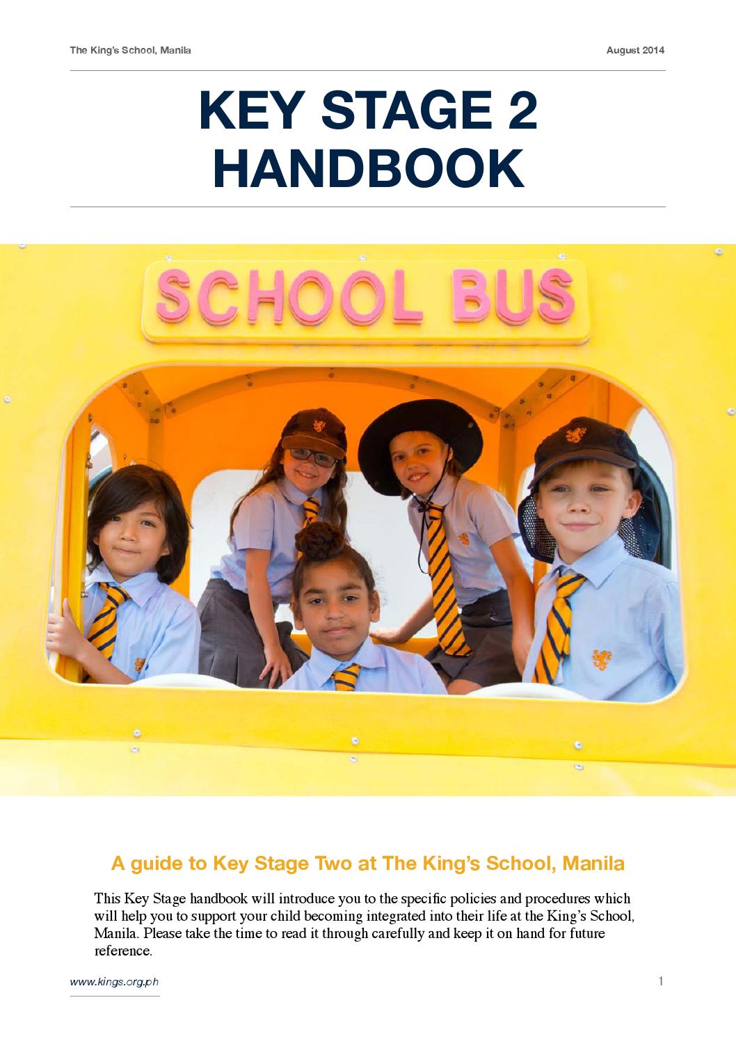Kings KS2 Handbook by British Schools Foundation - Issuu